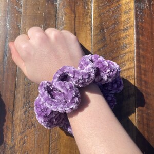 Taylor/swiftie Eras Scrunchies • Handmade Crochet Velvet Scrunchies ...