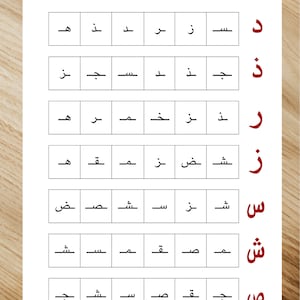 Arabic Letter Worksheets, Qaida Worksheets, Helping Your Kids to Learn ...