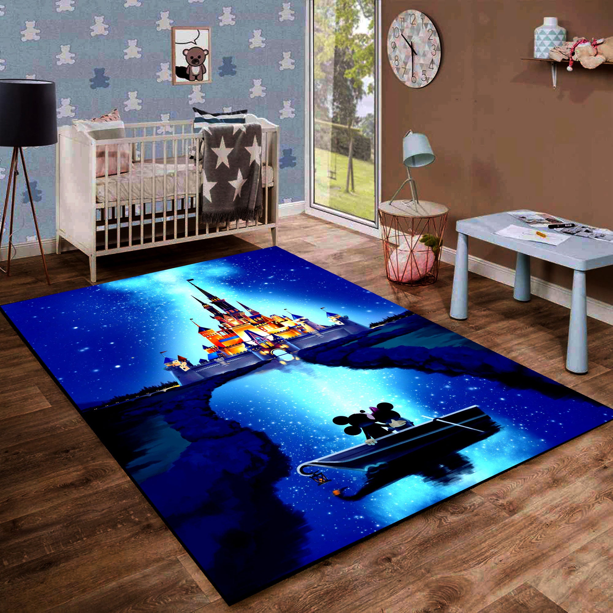 Cute Castle Rug,funny Theme Rug,living Room Rug, Kids Room Rug,nursery ...