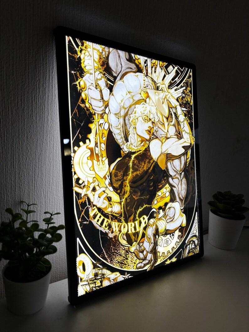 Jojo's Bizarre Adventure Poster Featuring Dio Brando Embrace the ...