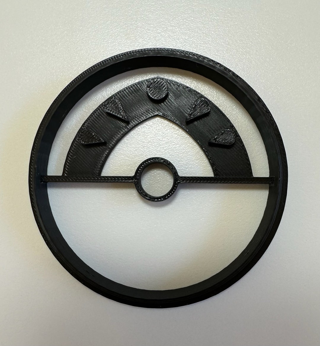 Friend Ball Cookie Cutter 3D Printed Pokemon Pokeball positive Design ...