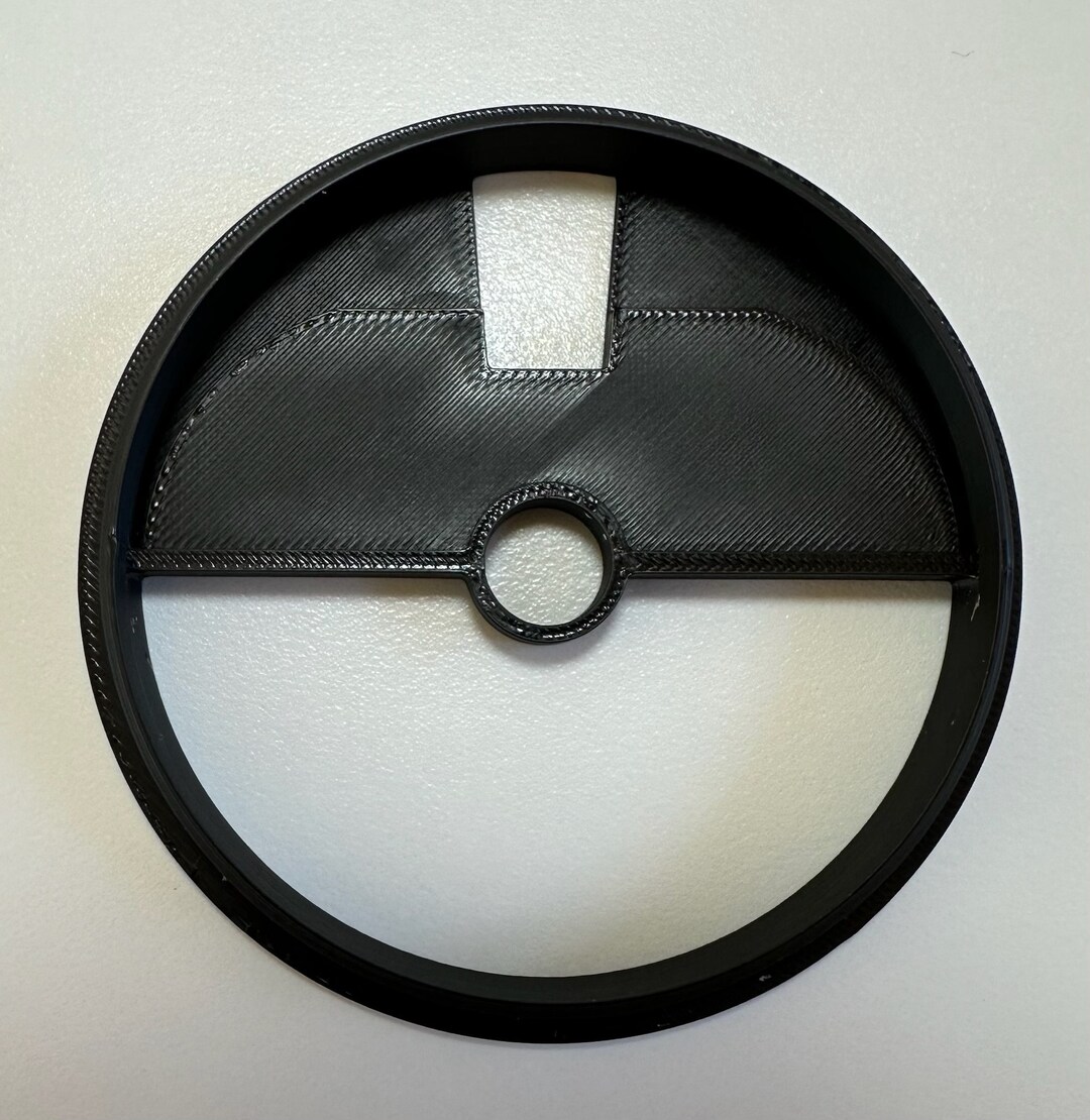 Timer Ball Cookie Cutter 3D Printed Pokemon Pokeball negative Mold - Etsy