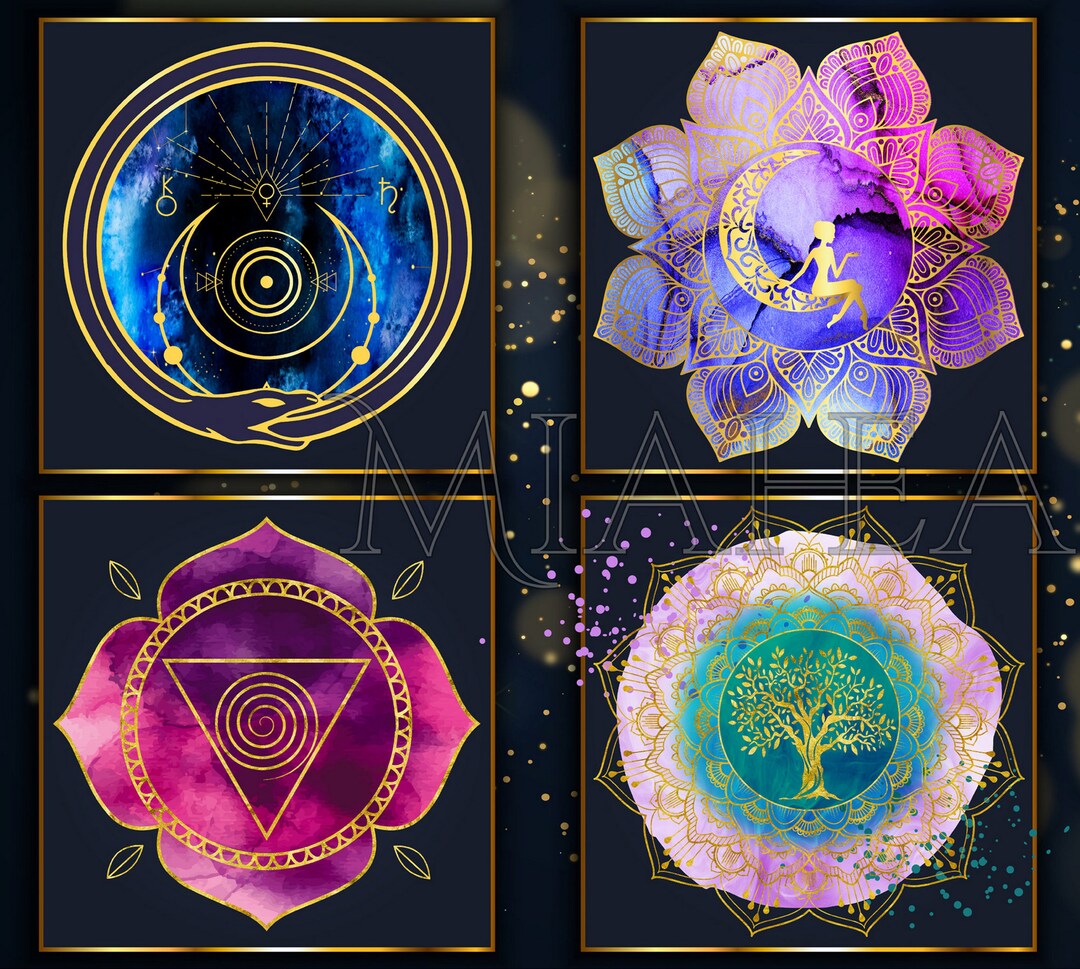 Custom Made Sacred Geometry Logo, Mystical Logo Design, Spiritual Logo ...