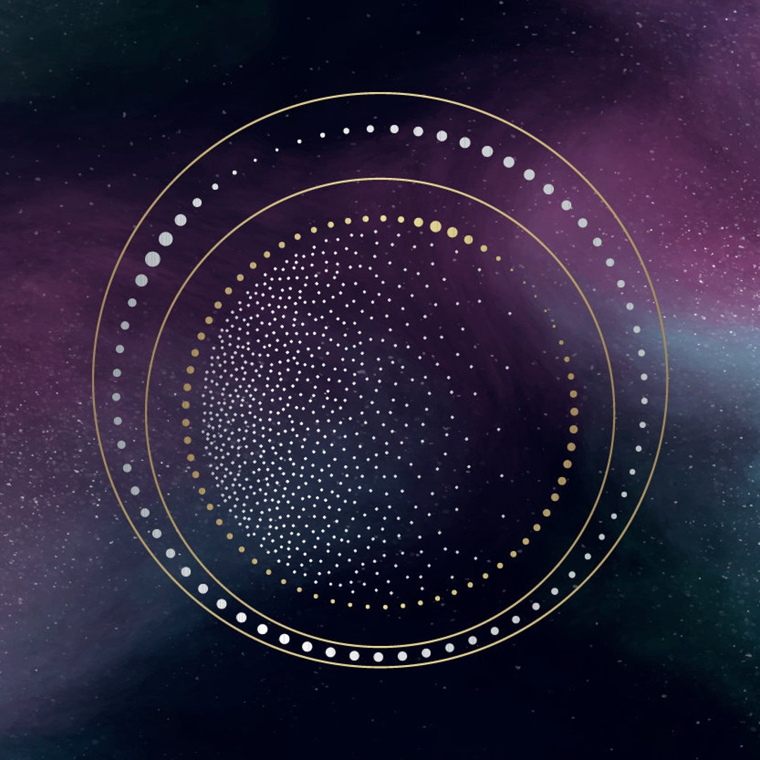 Celestial Logo, Moon Logo, Sacred Geometry Logo, Holistic Logo, Spa ...