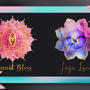 Custom Mandala Logo, Mandala Logo, Watercolor Logo, Bohemian Logo, Boho ...