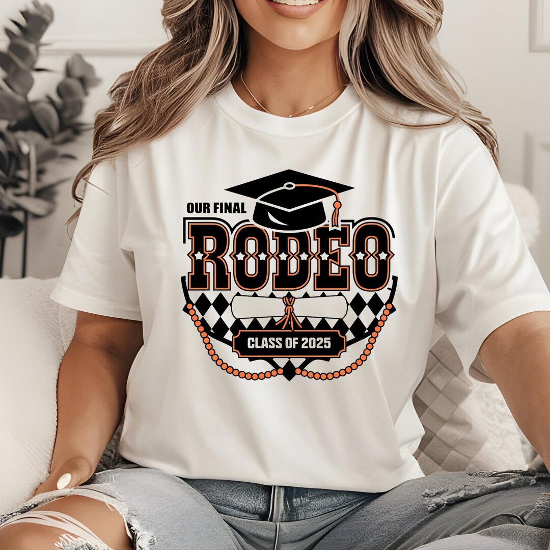 Final Rodeo Class of 2025 PNG: Western Graduation Design (digital ...