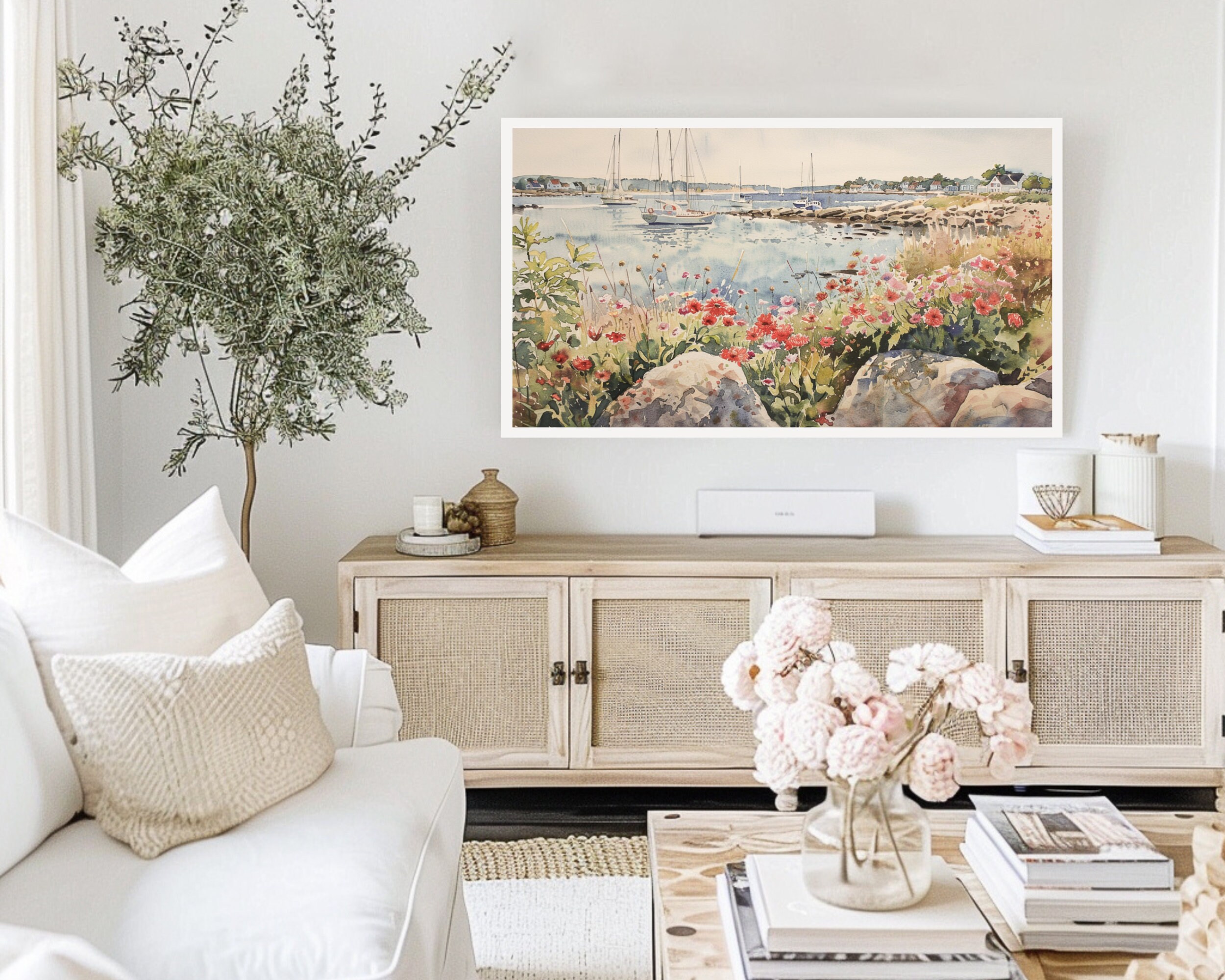 SPRING COAST; A Frame TV Digital Download | - Etsy