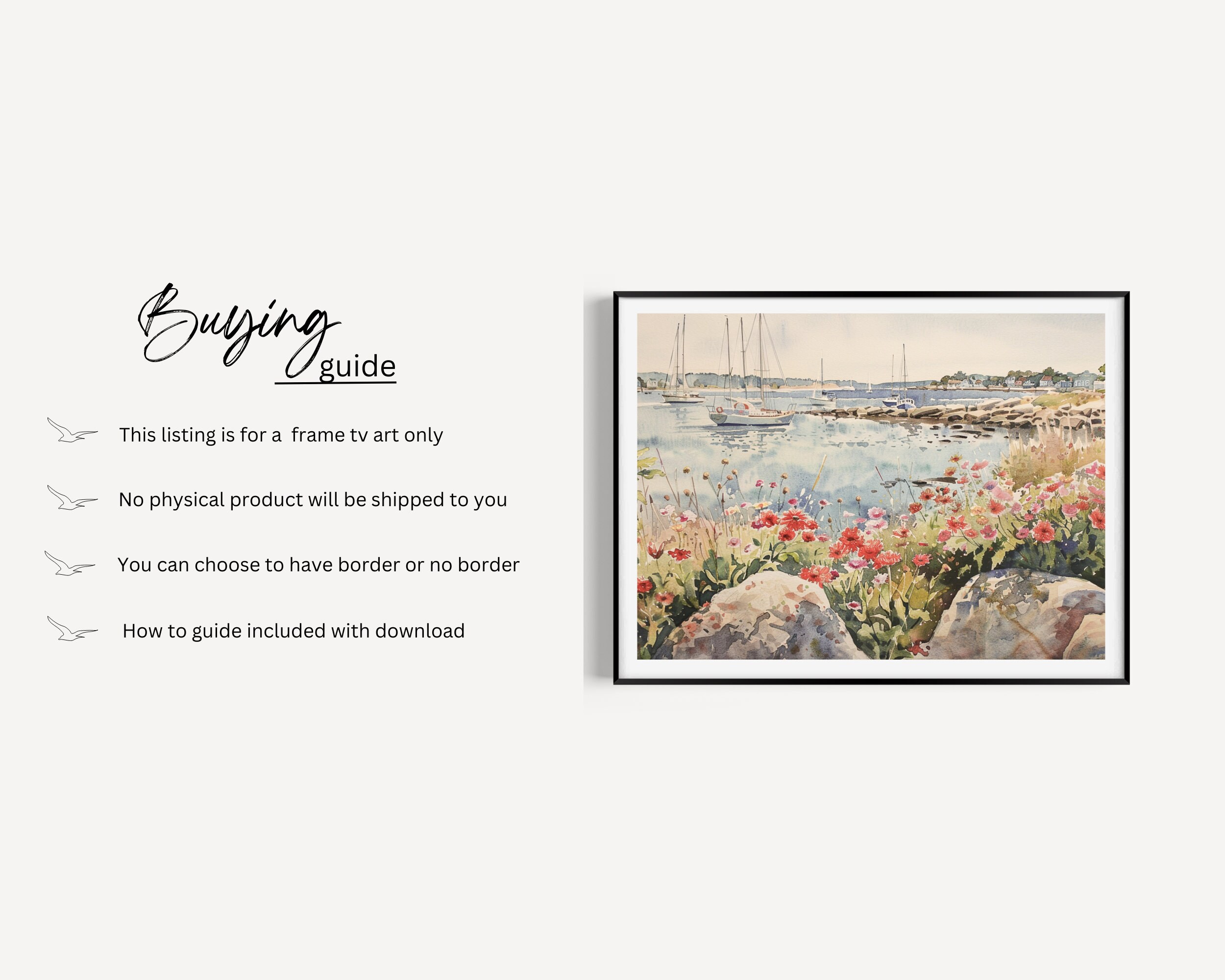 SPRING COAST; A Frame TV Digital Download | - Etsy