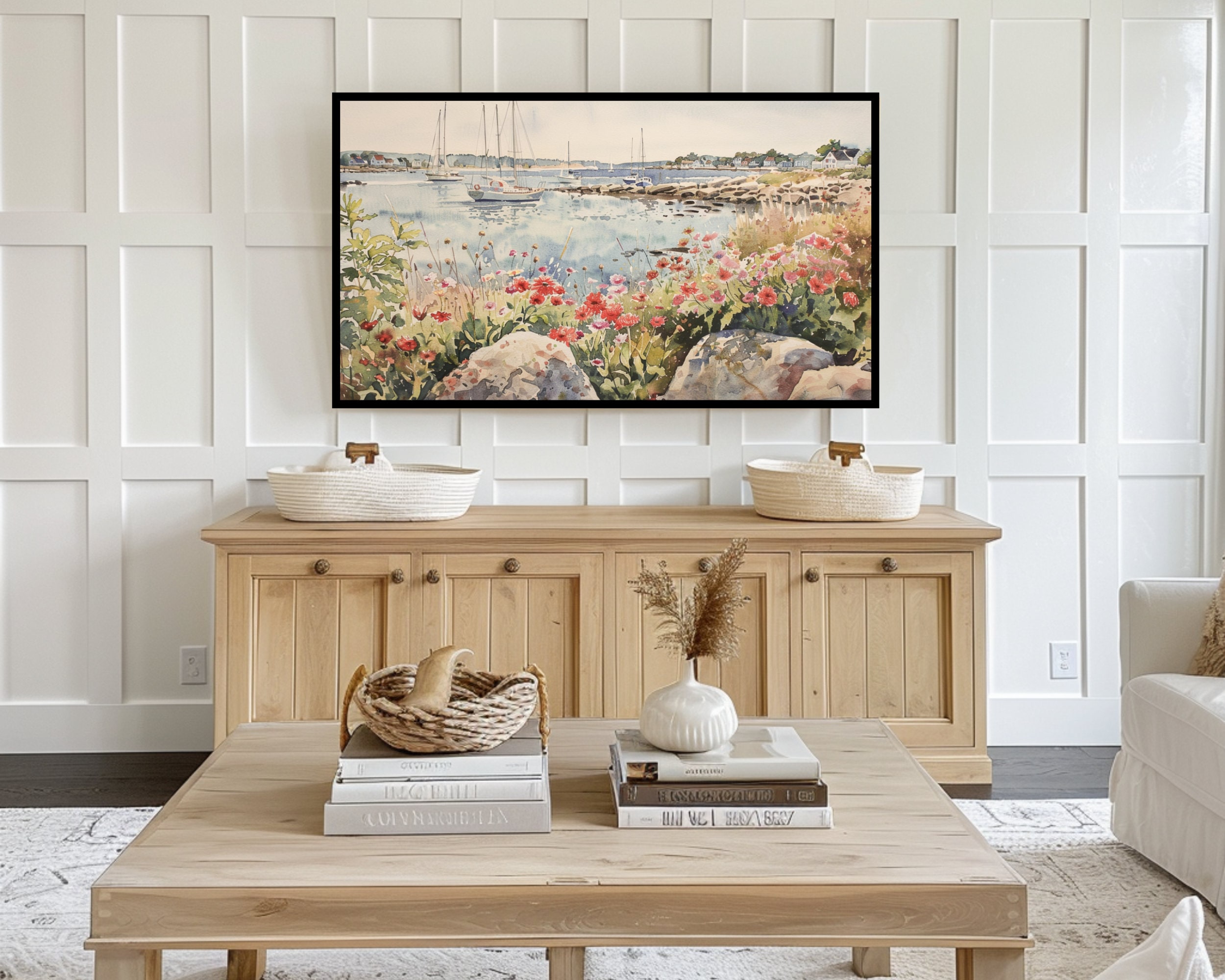 SPRING COAST; A Frame TV Digital Download | - Etsy