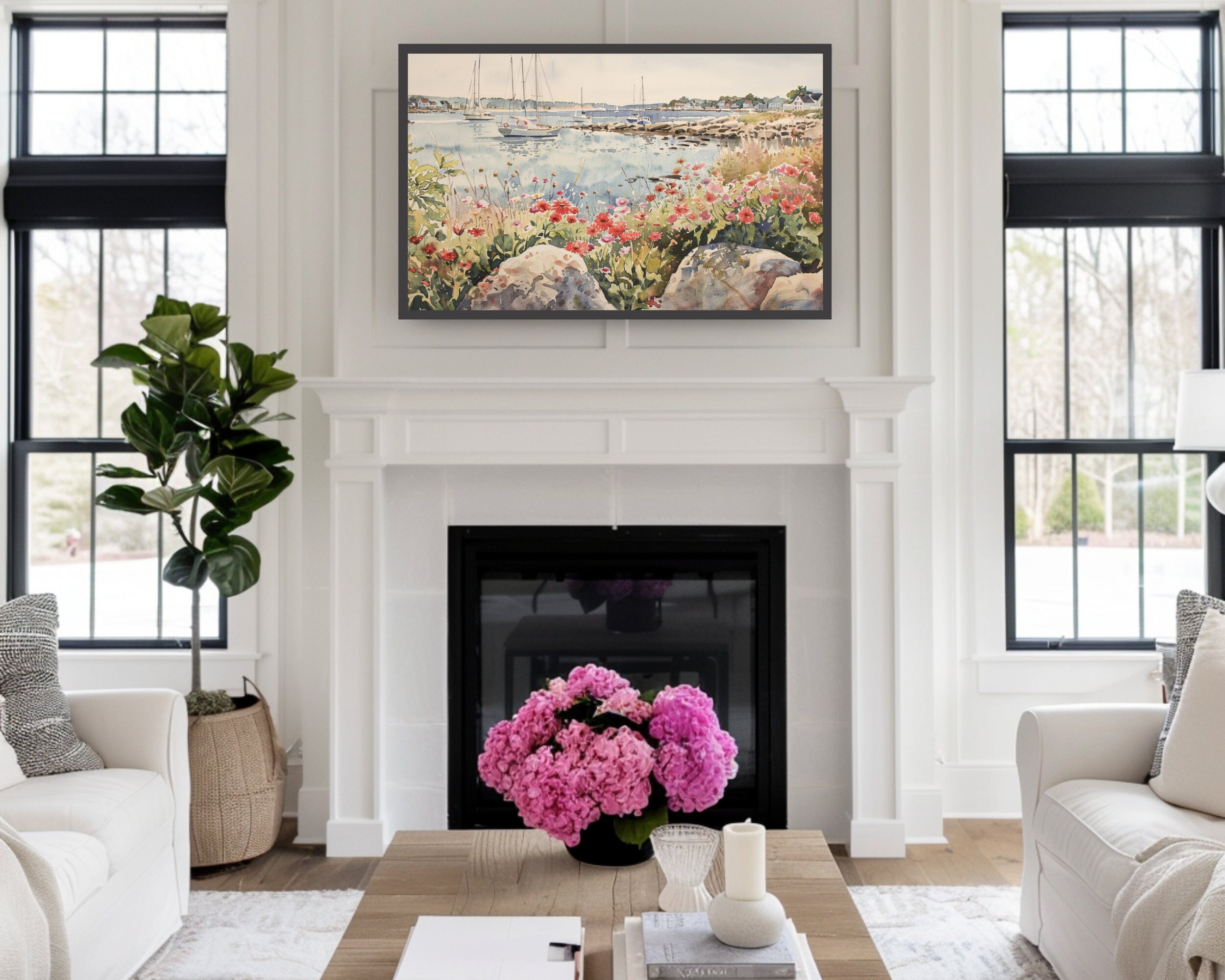 SPRING COAST; A Frame TV Digital Download | - Etsy