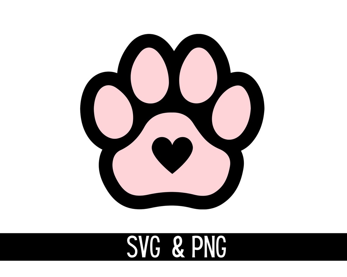 Dog Paw SVG, Cat Svg Files, Cat Svg Bundle,cat Svg,cat Png Files,cat ...