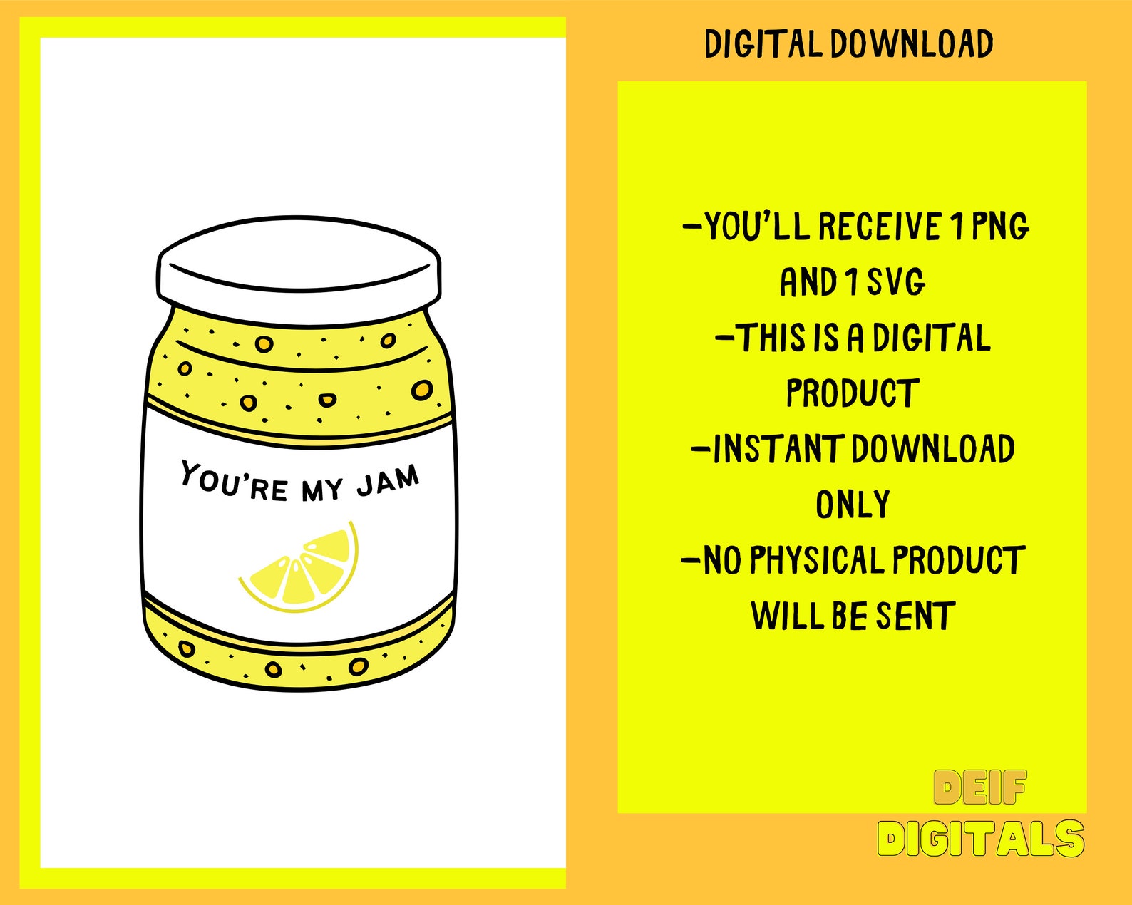 Youre My Jam, Cute Svg Files, Svg for Designs, Sticker Svg, Aesthetic ...