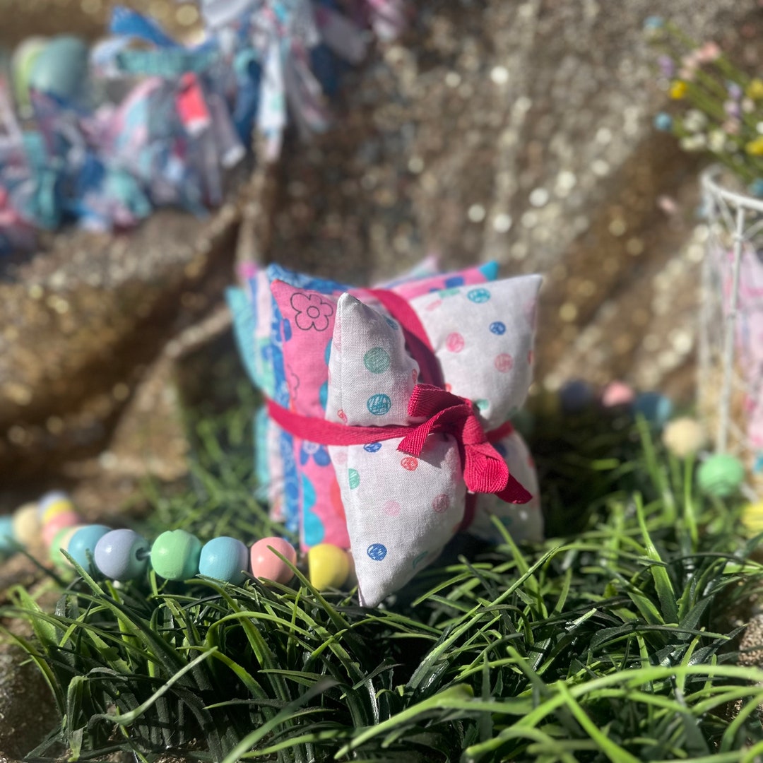 Set of 5 Assorted Pattern Bean Bags - Handmade for Playful Fun! Sensory ...