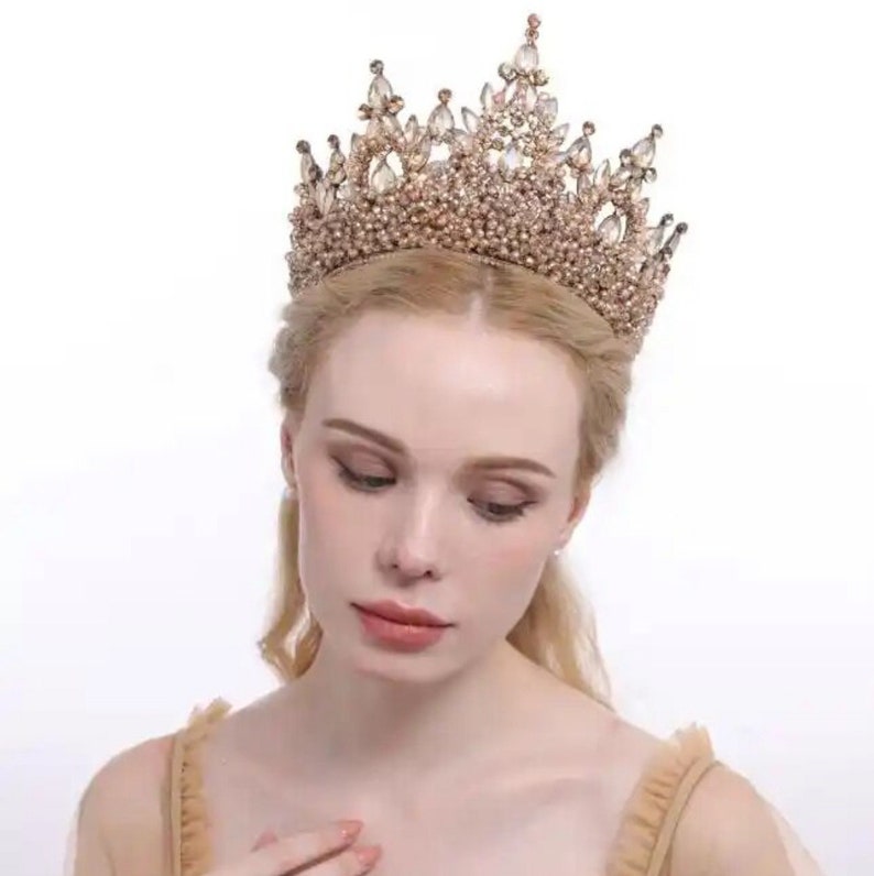 Pink Quinceañera Crown Bridal Tiara Quinceañera Tiara magenta - Etsy