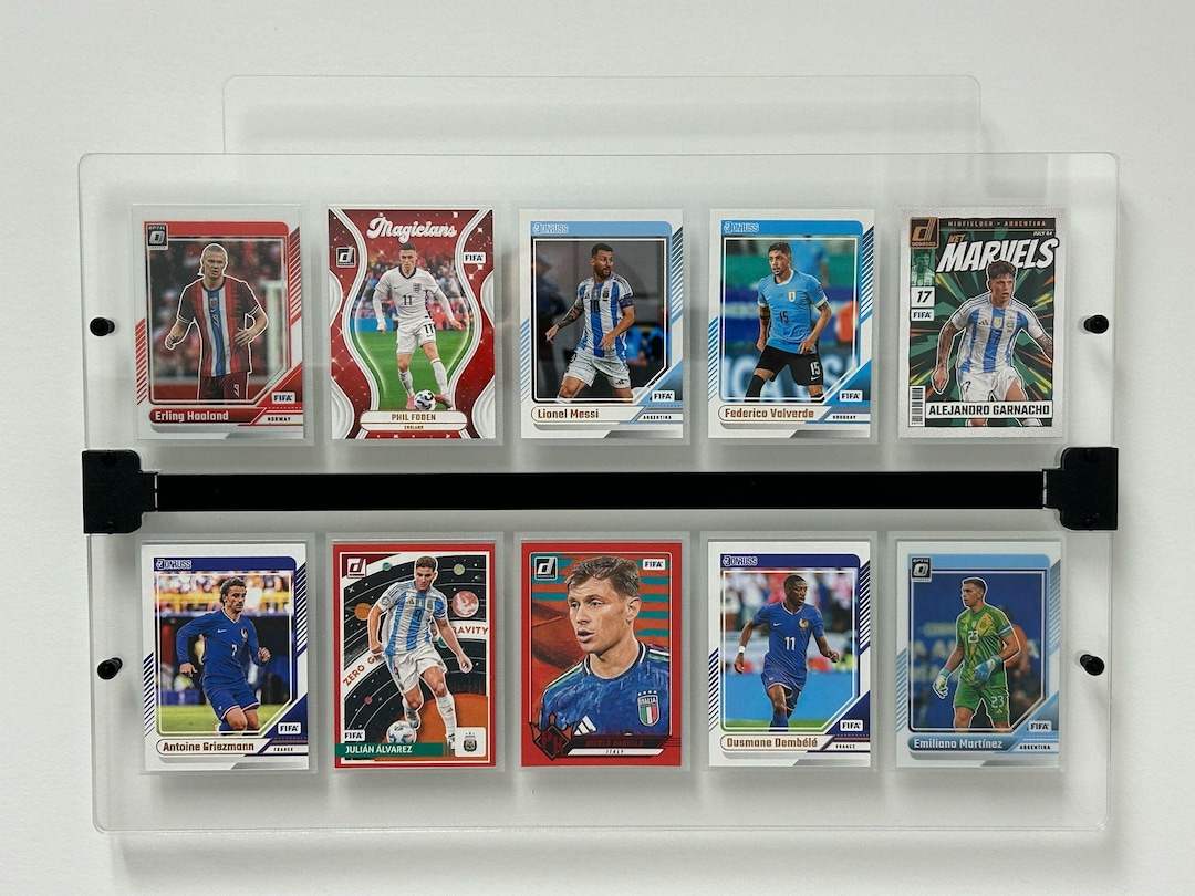 Sport Cards Display, Collectible Cards Acrylic Display With Lights for ...