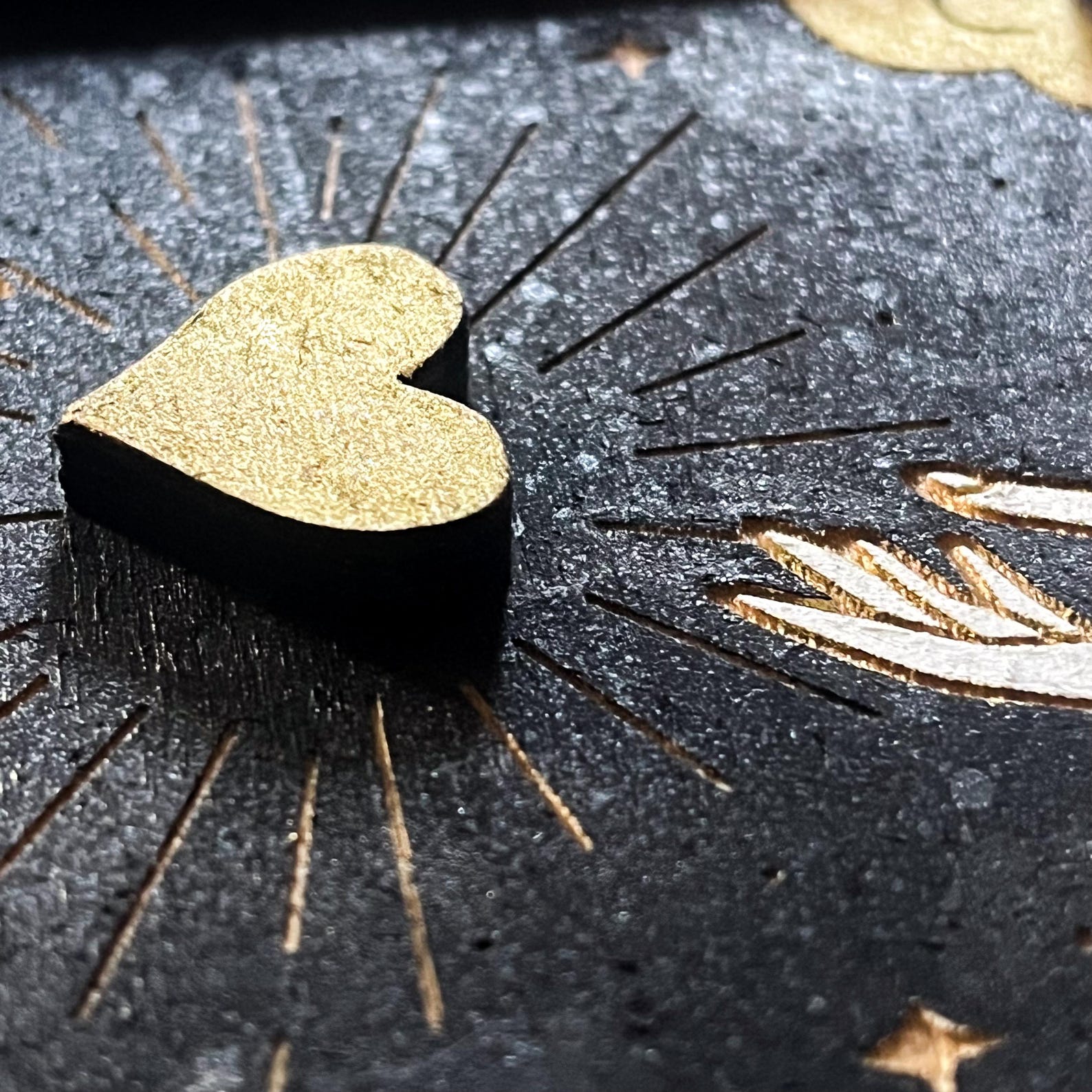 Wooden Tarot Card “the Lovers” – Mystical Wall Decor – Handcrafted ...