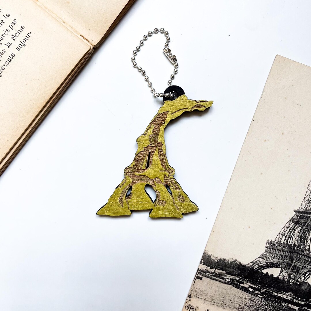 Clair Obscur Expedition 33 Eiffel Tower – Mystic Fanart Keychain – 3D ...