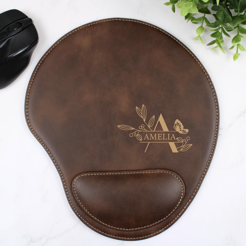 Leather Mouse Pad - Etsy