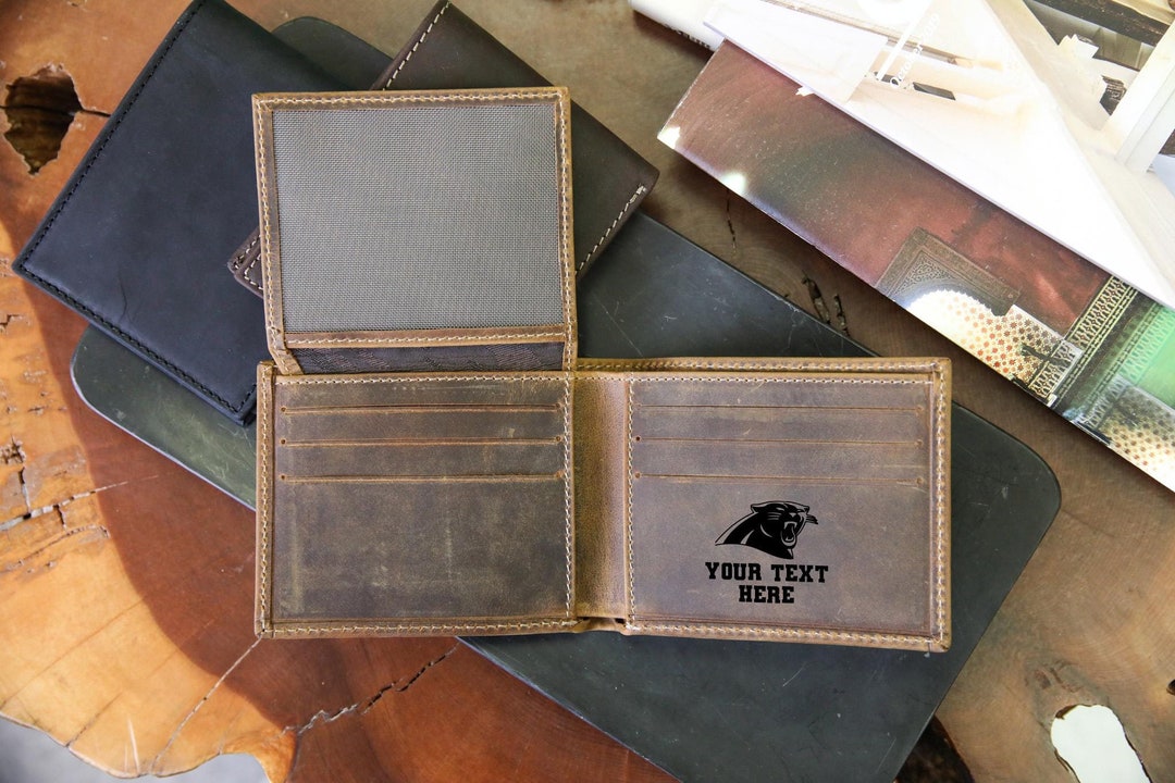 Custom Football Teams Trifold Leather Wallet, NFL Teams Wallet ...