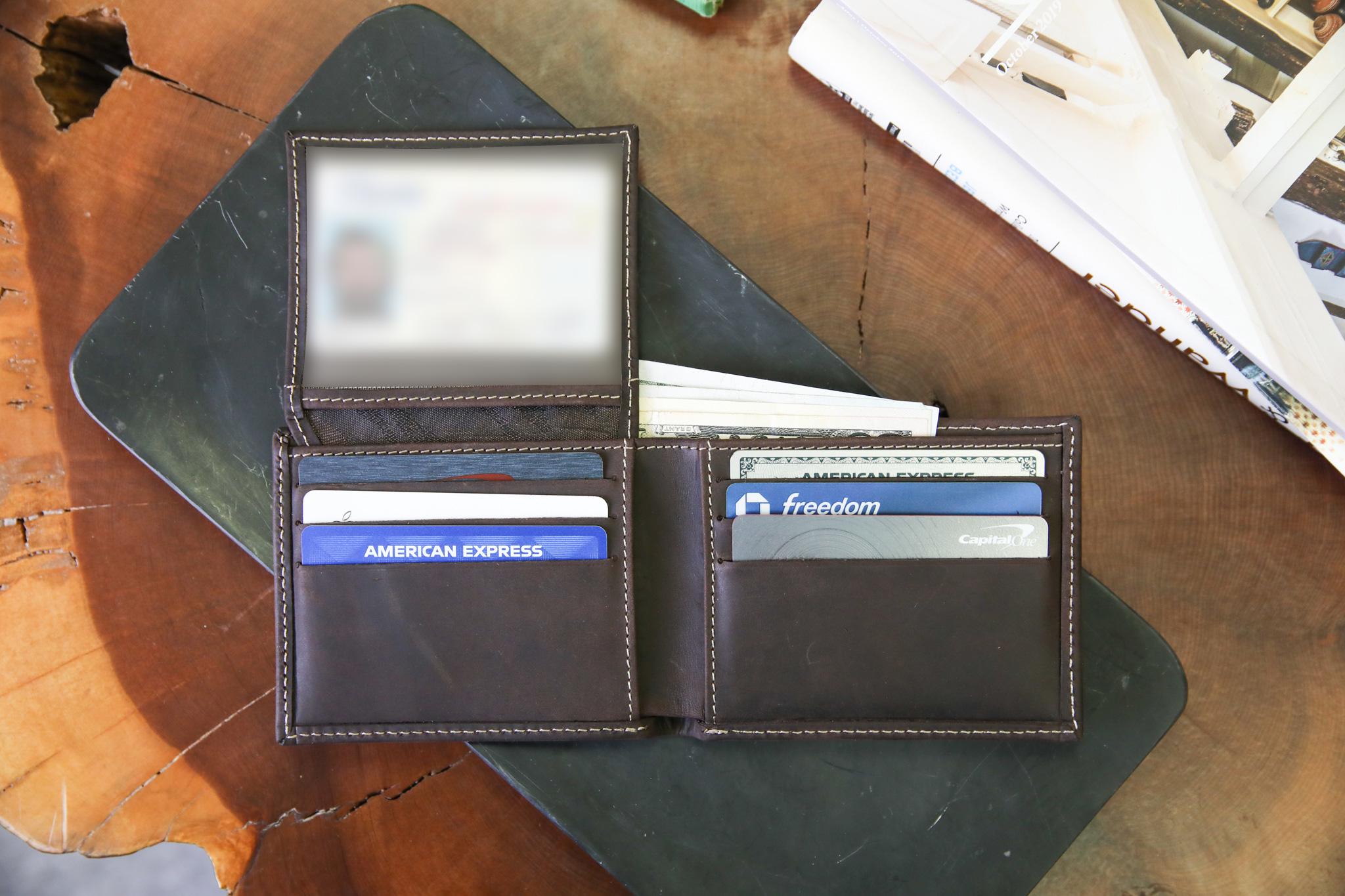 Custom Football Teams Trifold Leather Wallet, NFL Teams Wallet ...