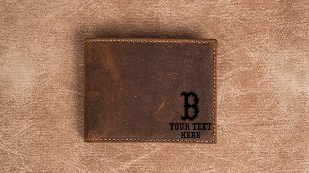 Custom MLB Teams Leather Wallet, Baseball Teams Wallet, Baseball Fan ...