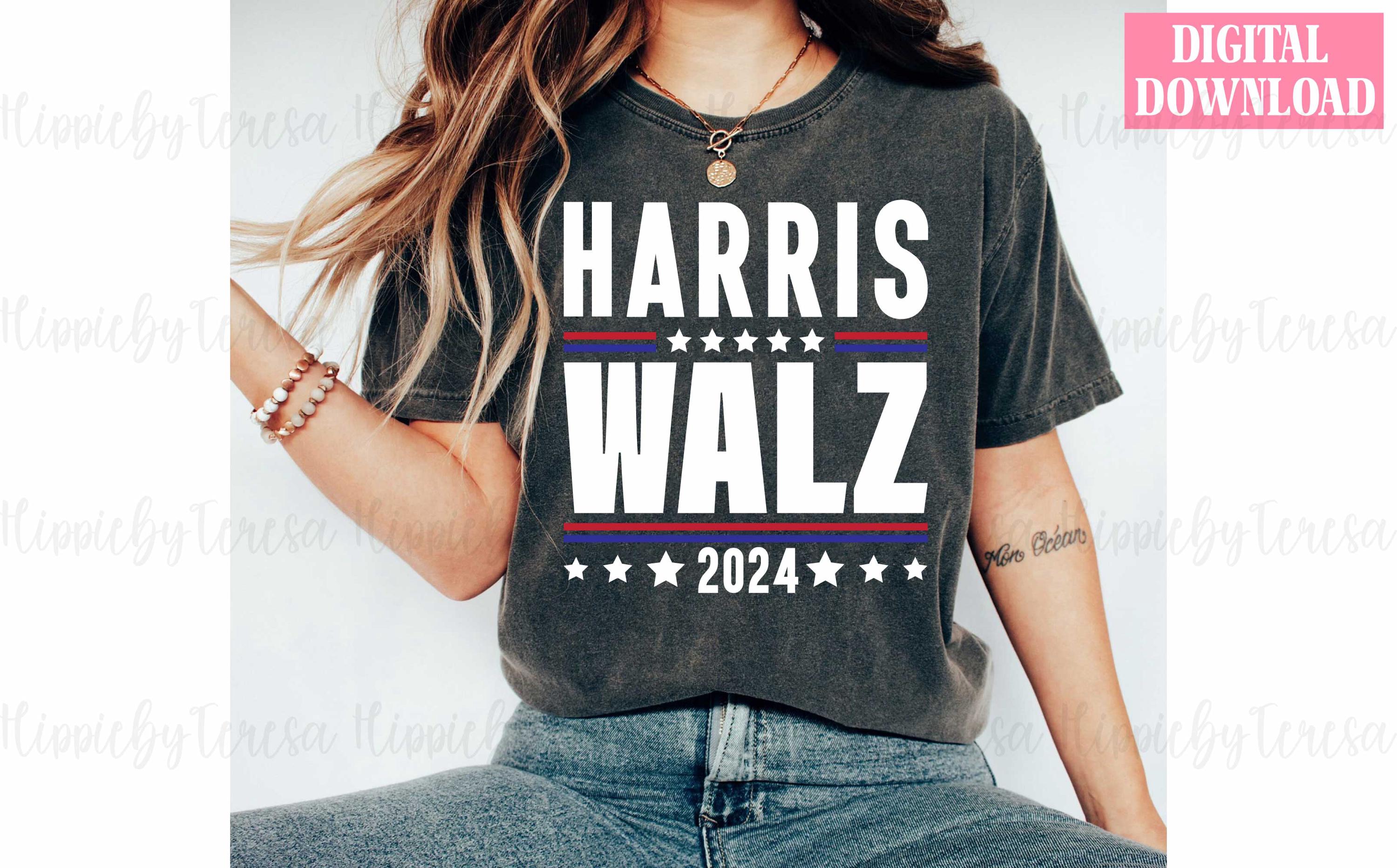 Harris Walz 2024 SVG PNG, Kamala Png, Kamala Svg, Kamala Harris for ...