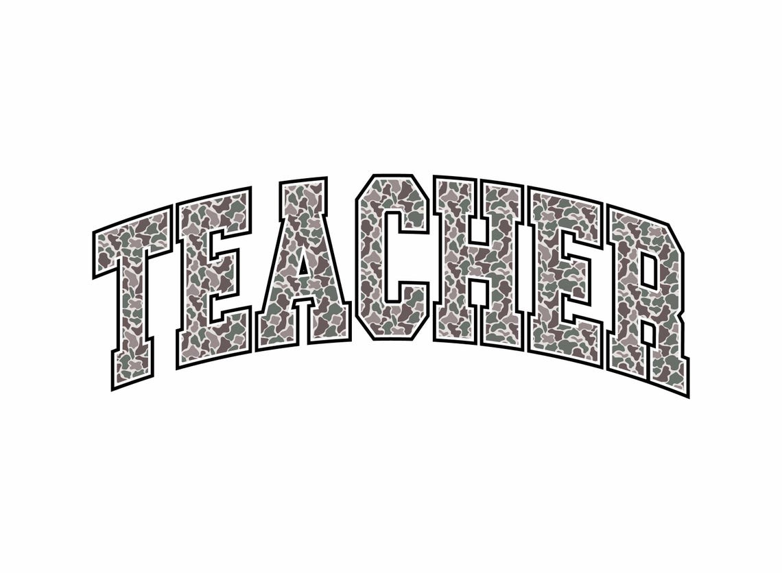 Custom Old School Camo PNG, Personalized Varsity Style Letters, Custom ...
