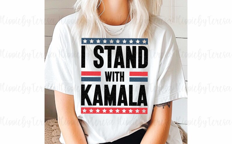 I Stand With Kamala PNG, Kamala 2024, Kamala SVG, Kamala PNG, Kamala ...