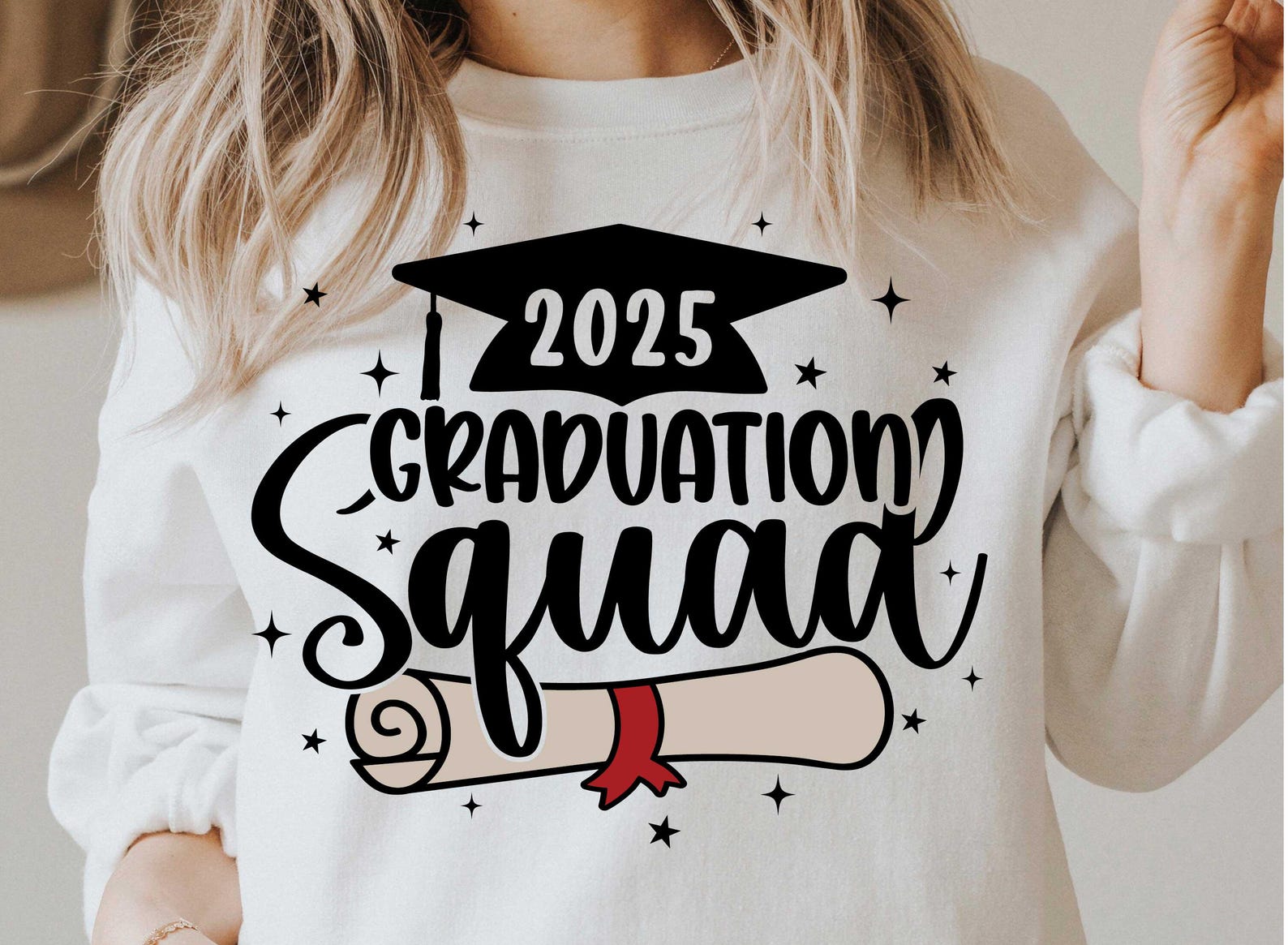 2025 Graduation Squad SVG PNG, 2025 Graduate Svg, Senior 2025 Svg ...