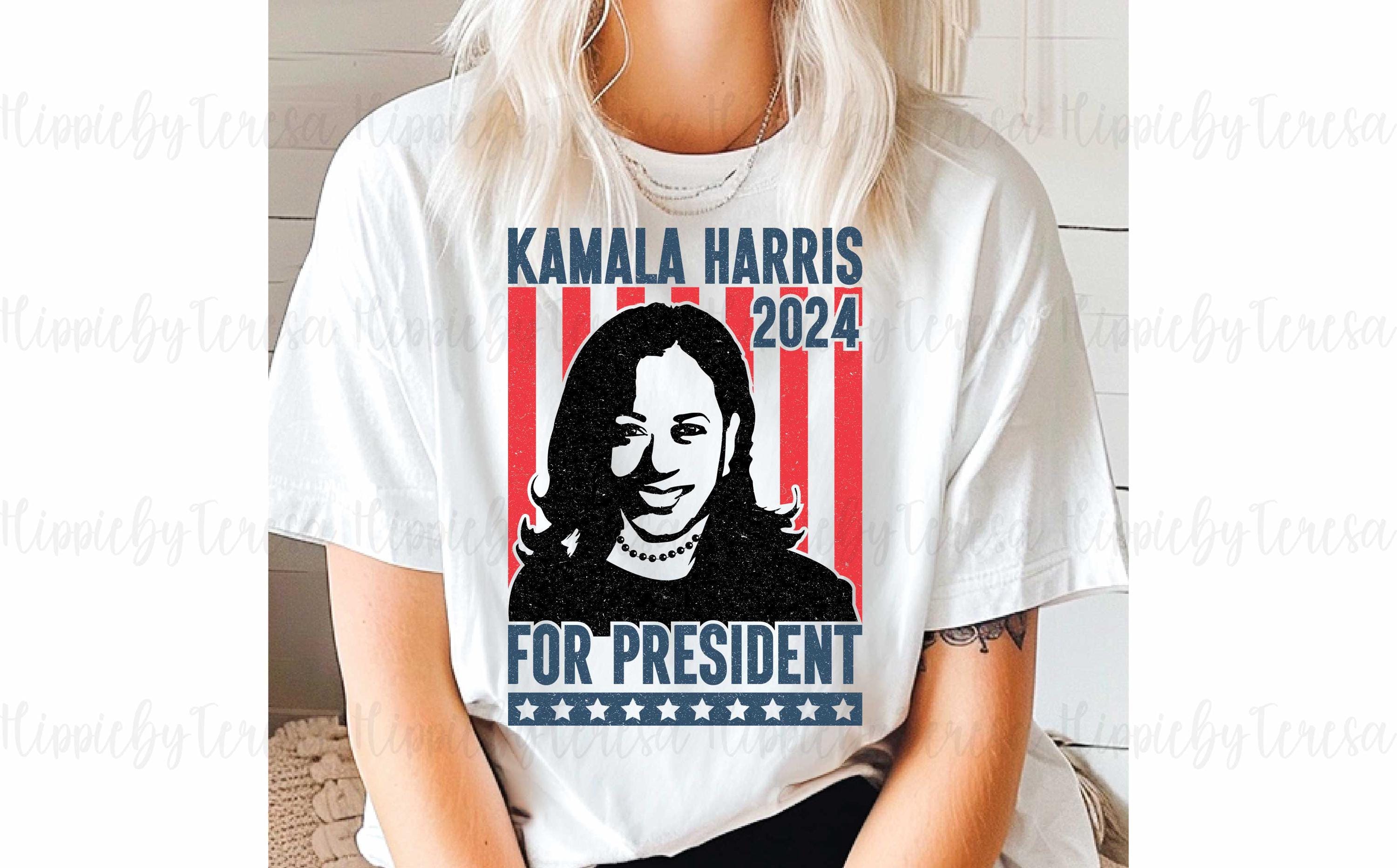Kamala Harris SVG, Kamala Harris President SVG, Kamala for President ...