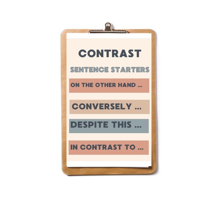 Sentence Starters Opinion, Cause and Effect English Homeschool, English ...