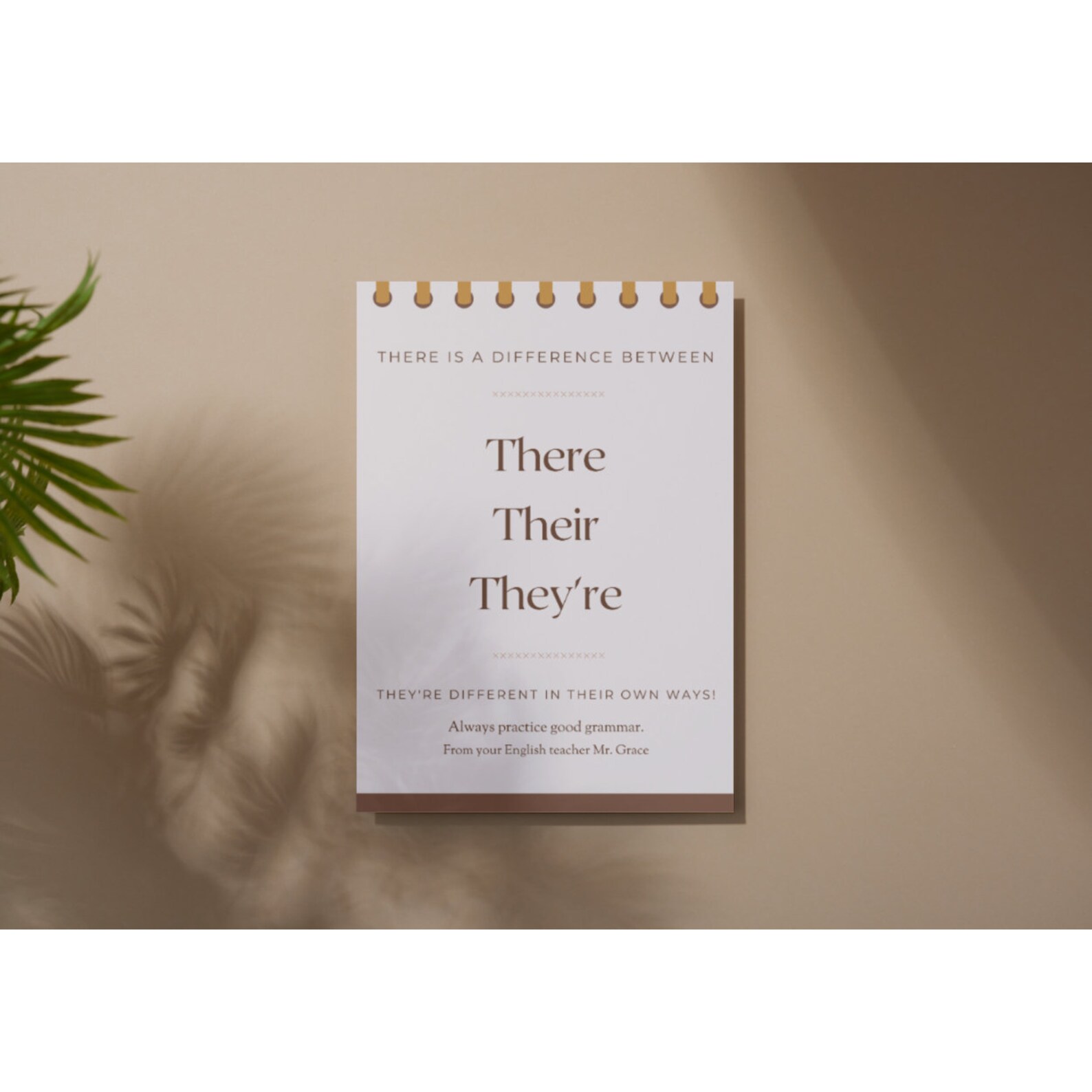 There, Their, They're Difference English Grammar for Homeschool ...