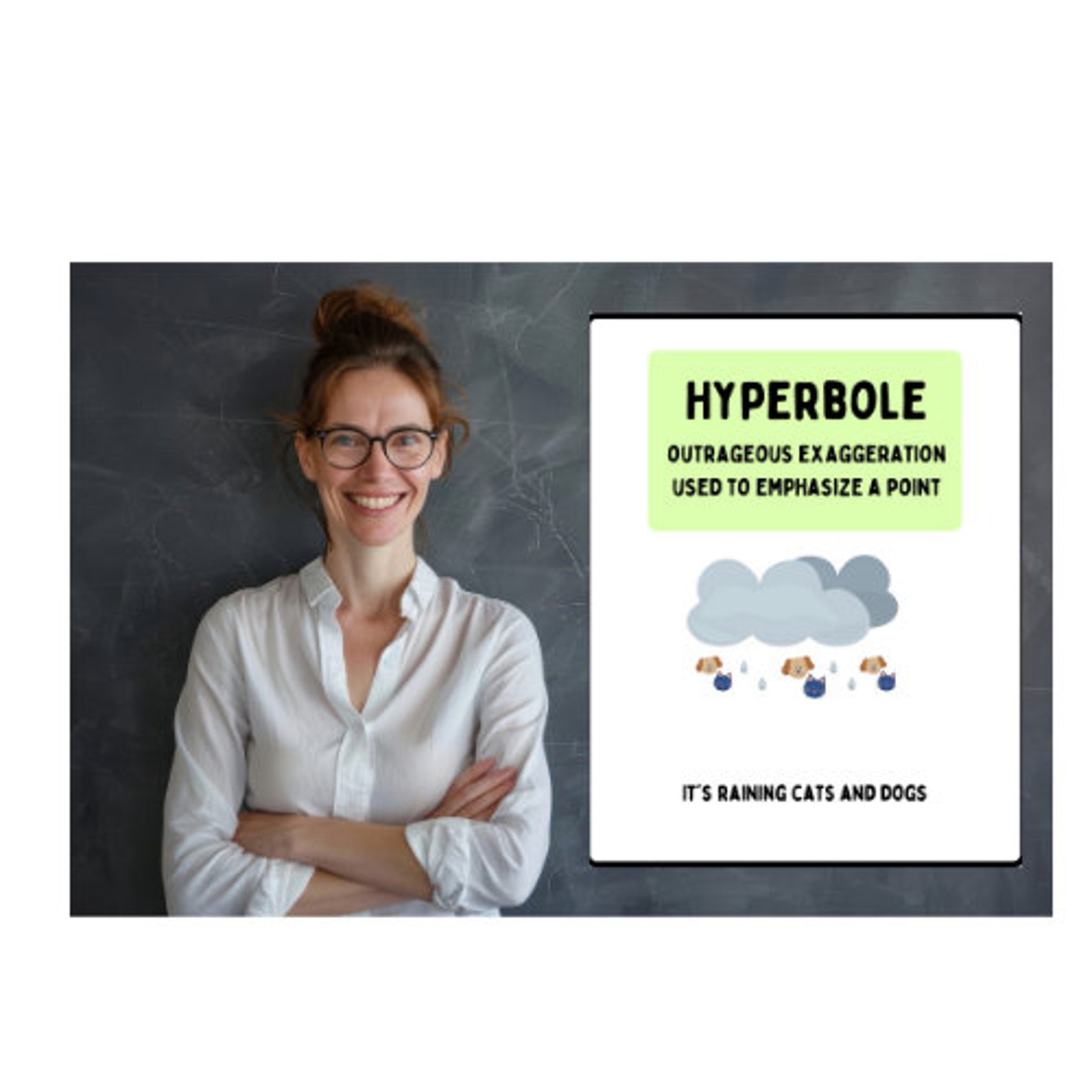 Onomatopoeia, Hyperbole, Personification English for Homeschool ...