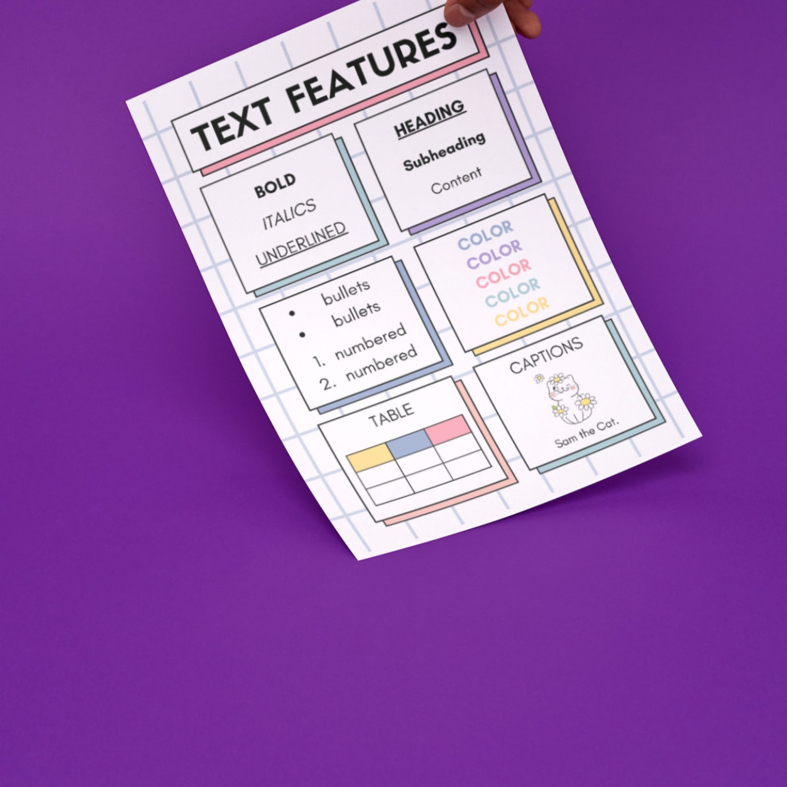 English Classroom Poster, Middle High School, ELA Printable, ESL ...