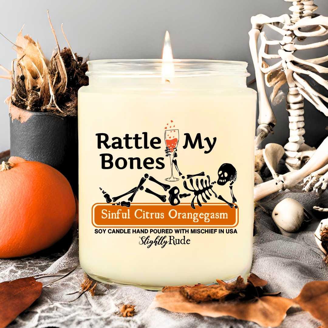 Rattle My Bones - Skeleton Sexy Halloween Candle for Adults, Funny ...