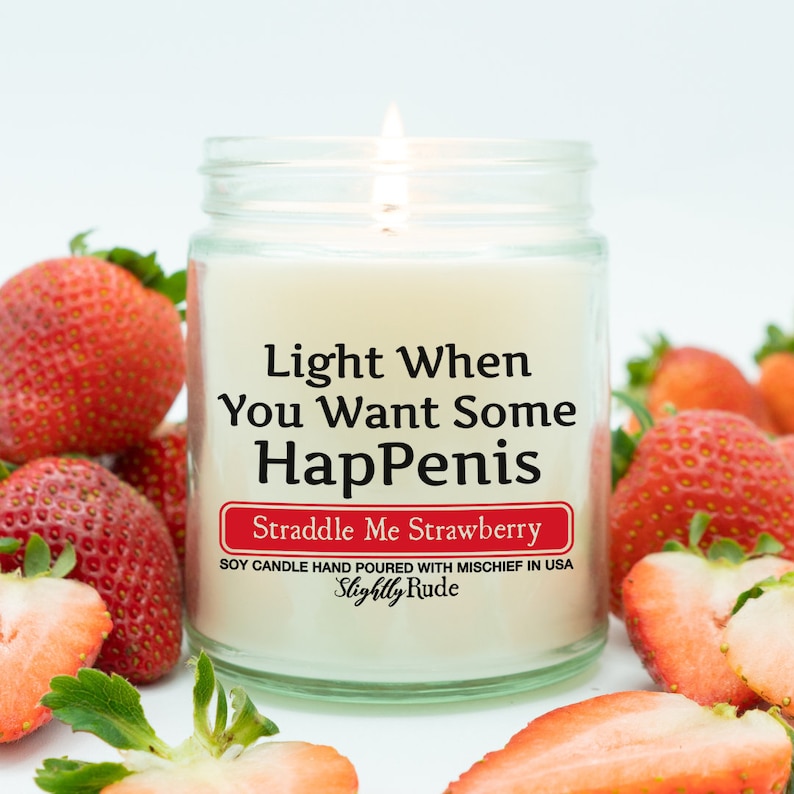 Light When You Want Some Happenis Sexy Candle for Birthday or ...