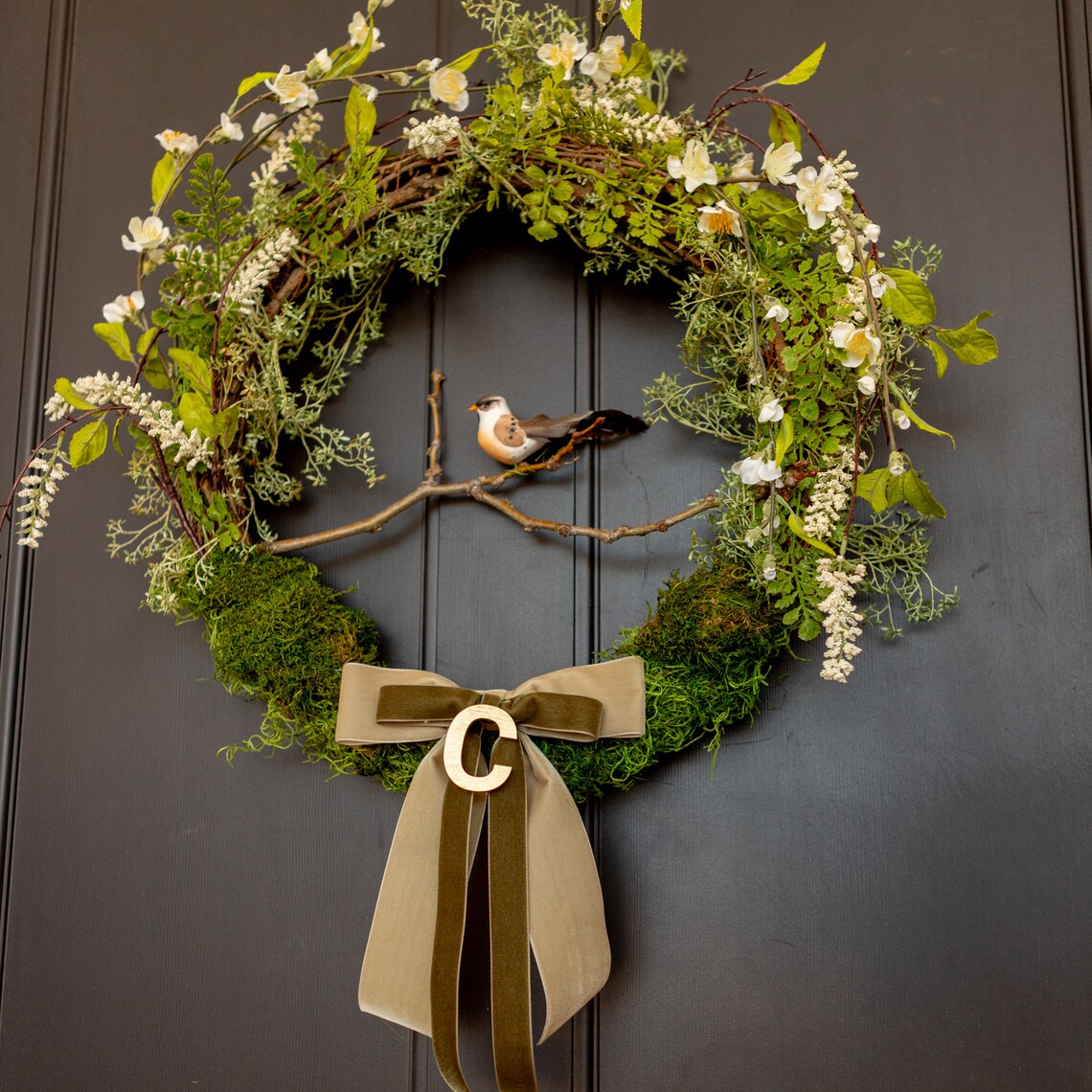 Wreath for Front Door Wreath Year Round Wreath for Rustic Wreath With ...