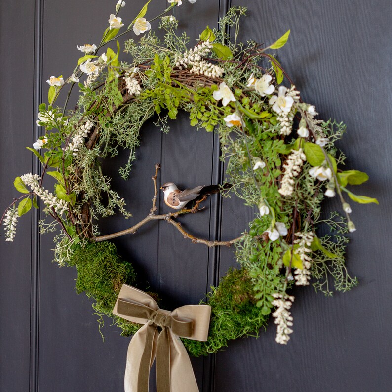 Wreath for Front Door Wreath Year Round Wreath for Rustic Wreath With ...