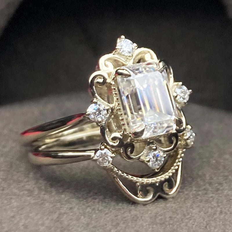 Victorian Styled Ring - Etsy UK
