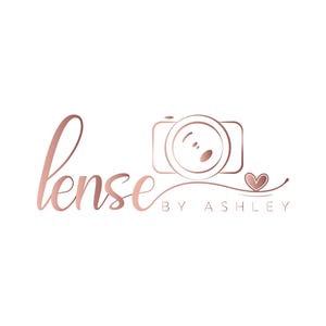 Minimalist Camera Lens Logo: Modern Photography Branding (digital ...