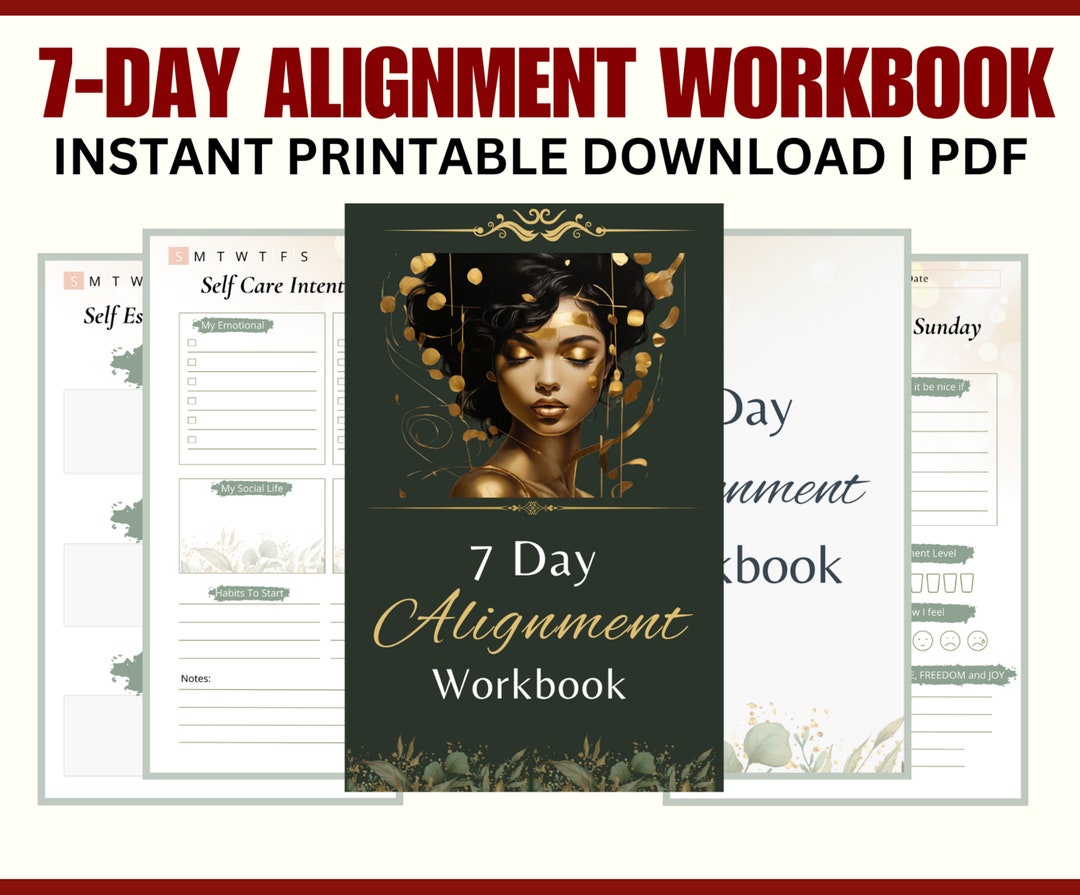 7-DAY ALIGNMENT WORKBOOK - Etsy