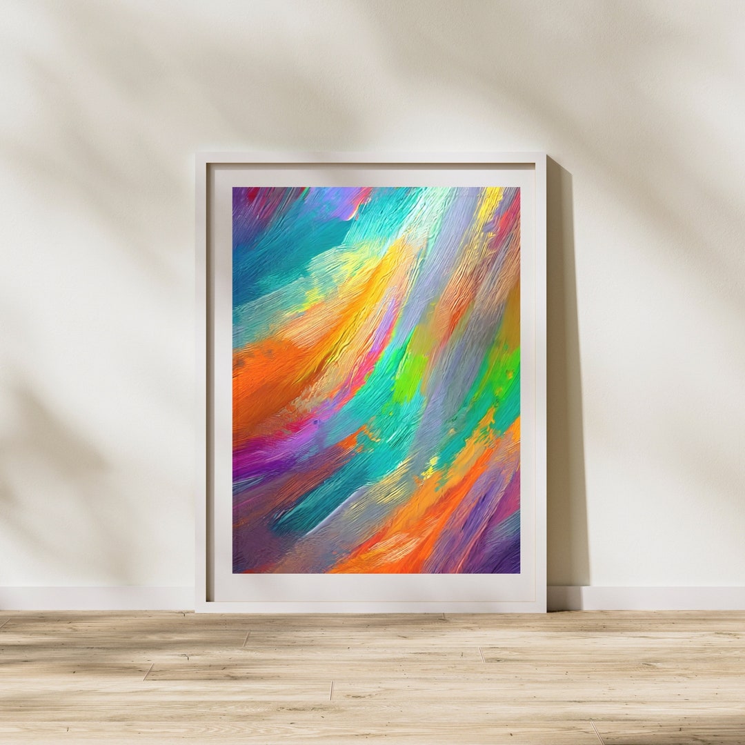 Artistic Prints, Modern Artwork, Vibrant Colors, Ai Picture, Midjourney ...