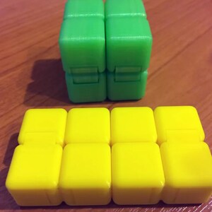 Infinite Folding Fidget Cube - Etsy