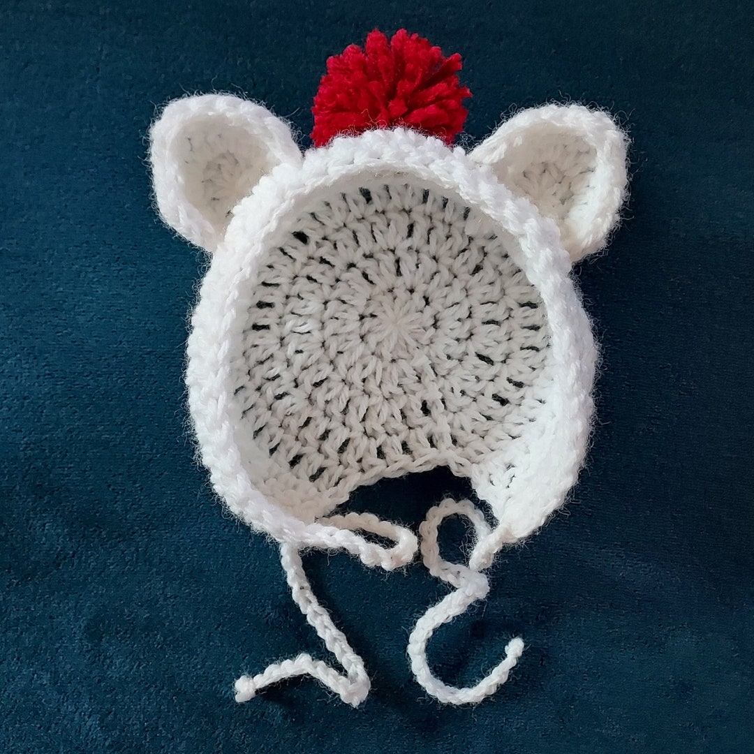 Final Fantasy Kingdom Hearts Moogle Baby Bonnet Hat - Etsy