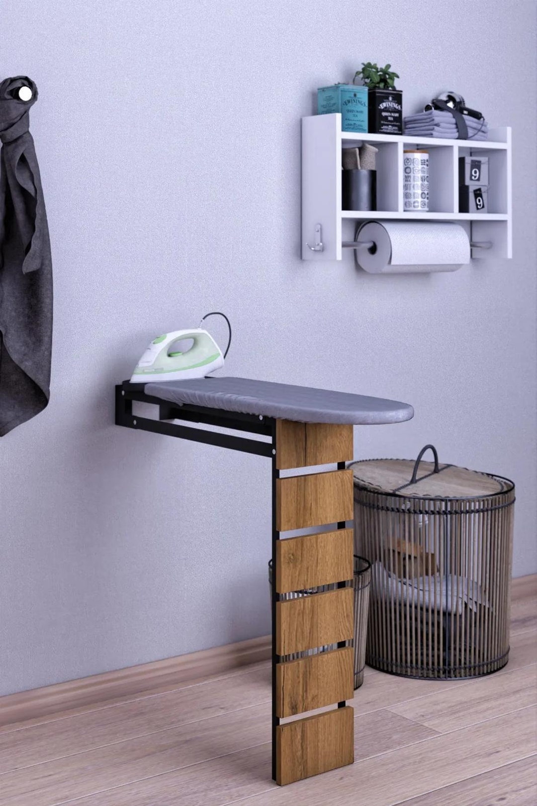Space Saving Ironing Board, Papatya Table, Ironing Board, Papatya Wall ...