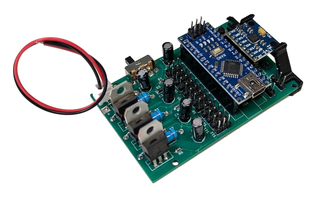 DIY Robot Board With Arduino Nano V3 and MPU6050 Accelerometer - Etsy