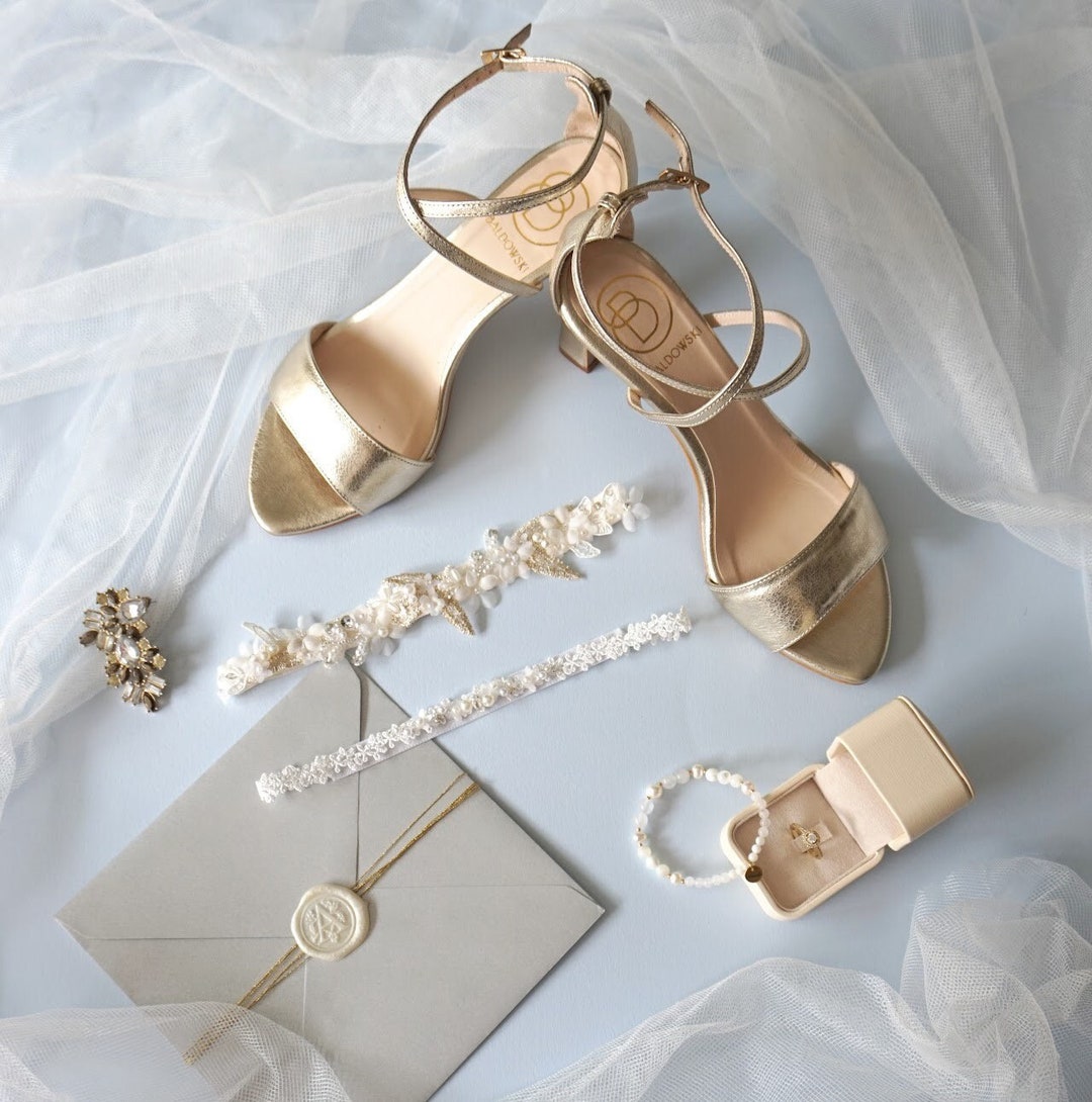 Set of Two Personalised Wedding Garters,bridal Accessories, Luxury ...
