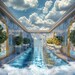 Swimming Pool Runway Memorial Template, Digital Memorial Poolside ...