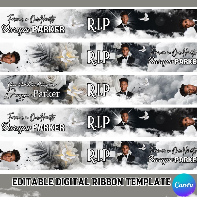 Funeral Ribbons - Etsy