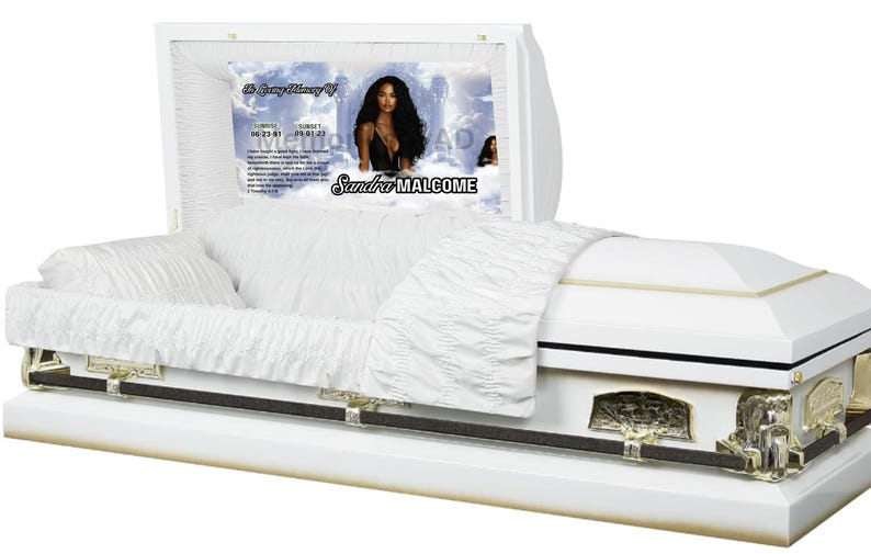 Throne Chair Canva Digital File, Memorial Casket Insert, Memorial ...